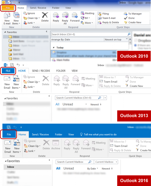 Configuring your email account with Microsoft Outlook | Digital Red